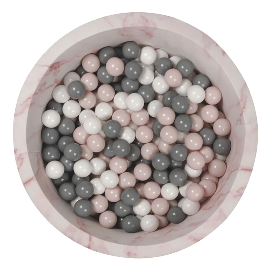 Ball Pit – Marble Pink Pit with 200 Balls